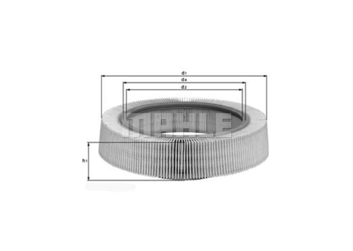 MAHLE filter zraka MB LX 346 S CLASS 320 91-93