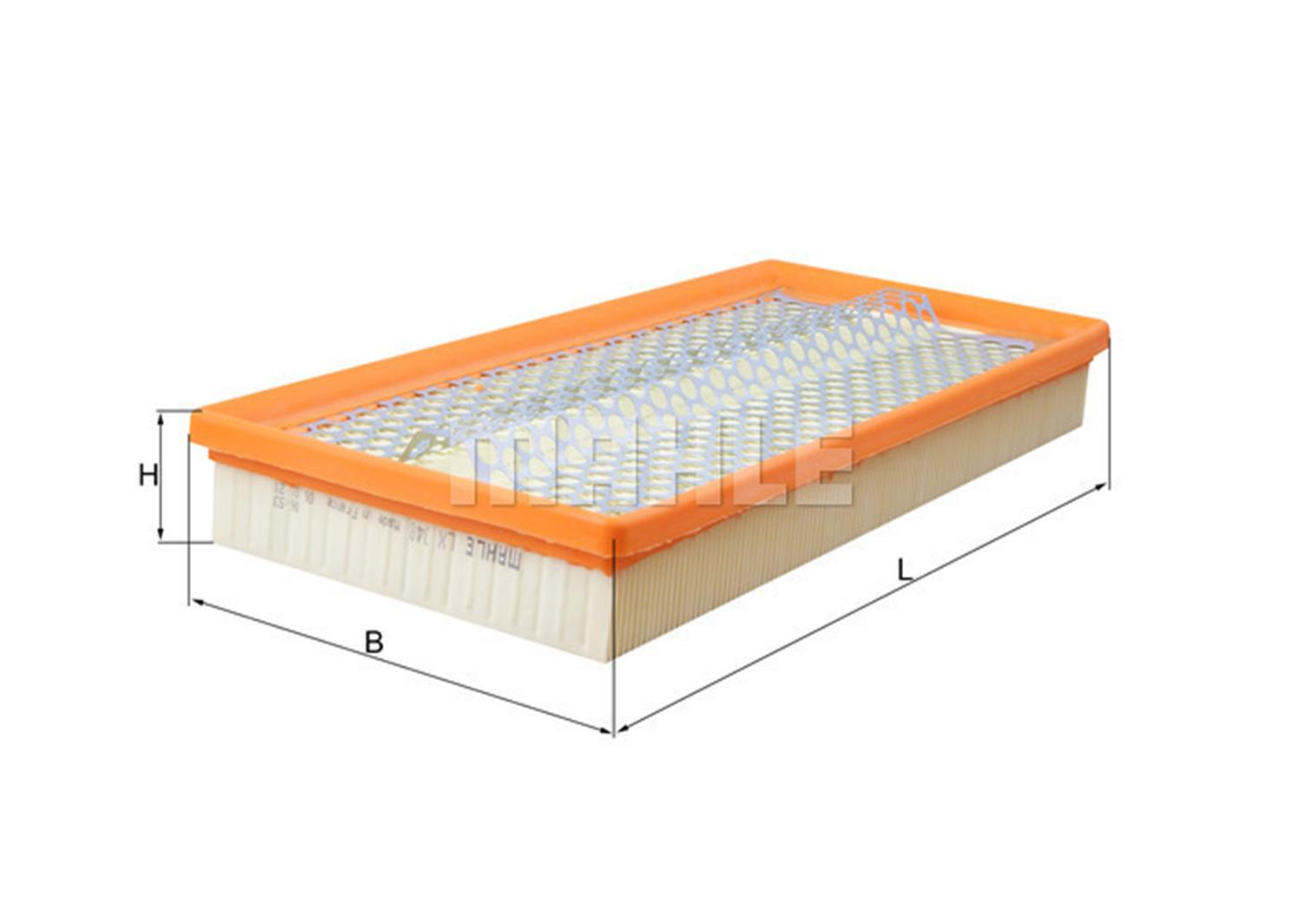 MAHLE filter zraka MB LX 348 400SE -> 98,E 420 -> 95