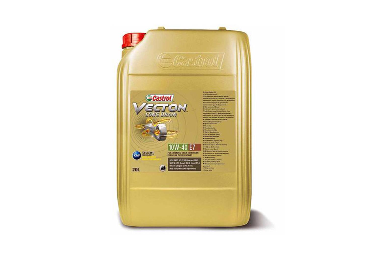Ulje CASTROL VECTON LONG DRAIN 10W40 E7 20L