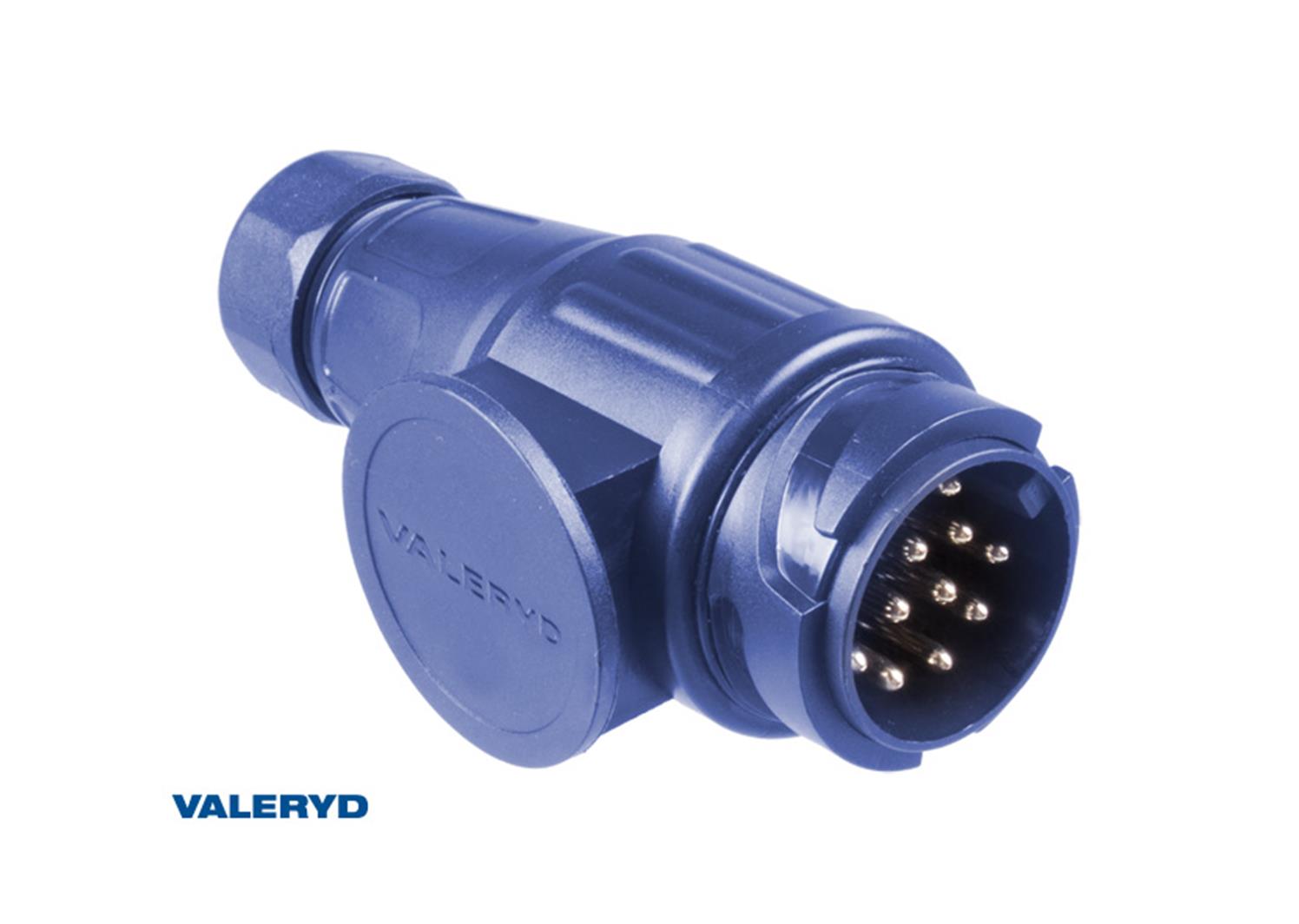 VALERYD utikač 13 pinova za prikolicu pvc plavi 3210003